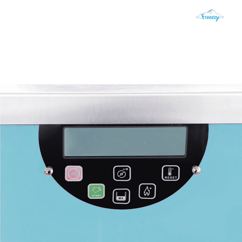 Freeezy soft ice cream machine Softy Mini Deluxe blue - Sweet Depot