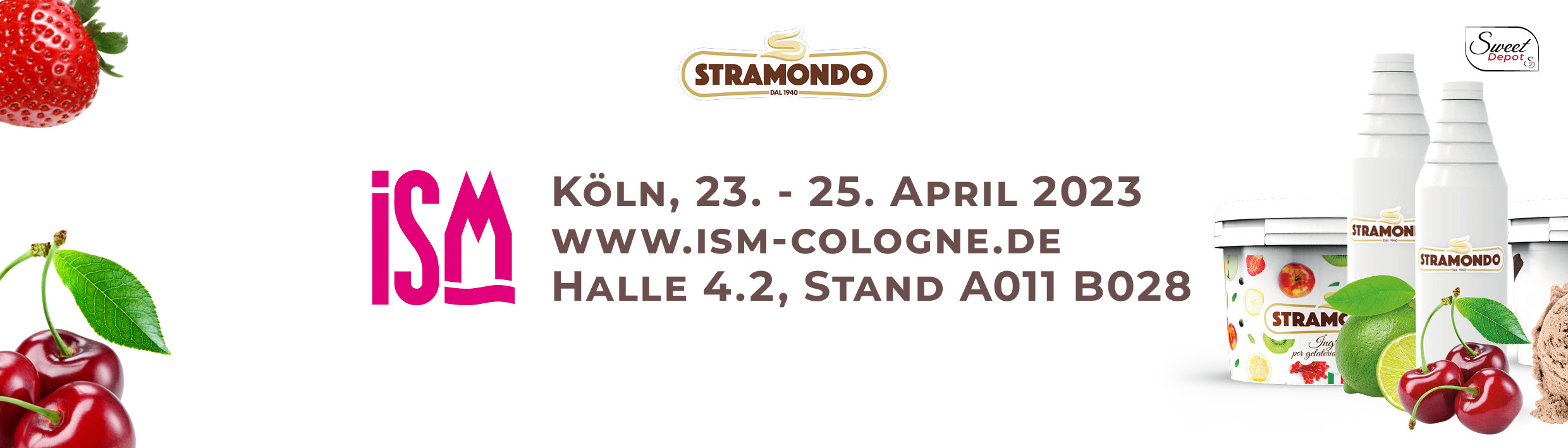 Besuchen Sie uns auf der ISM Messe in Köln! - Sweet Depot
